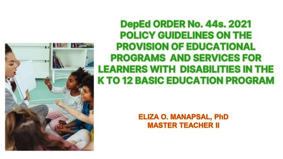 RA 11650: A New Era of Inclusive Education | PPTX | Special Needs Kids ...