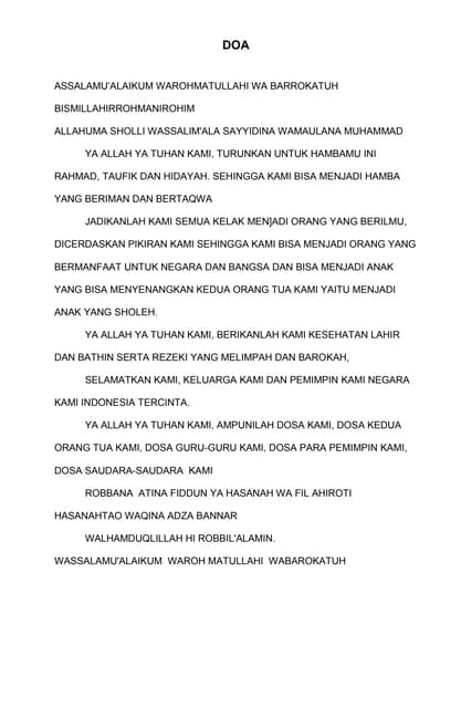 Syukur untuk setiap rencana | PDF