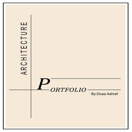 Doaa ashraf-portfolio-Architect | PDF