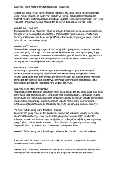 DOA PERHIMPUNAN RASMI MINGGUAN SEKOLAH.docx