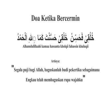 Doa Ketika Bercermin.docx