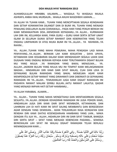 DOA PERHIMPUNAN RASMI MINGGUAN SEKOLAH.docx