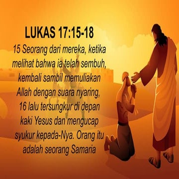 Doa Pagi - ayat Bersyukur - Luk 17.pptx