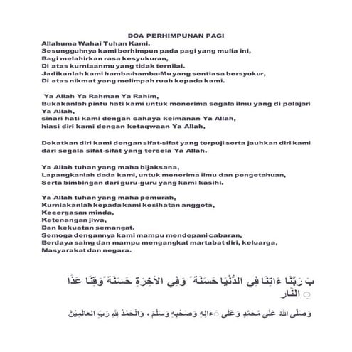 DOA PERHIMPUNAN PAGI.docx