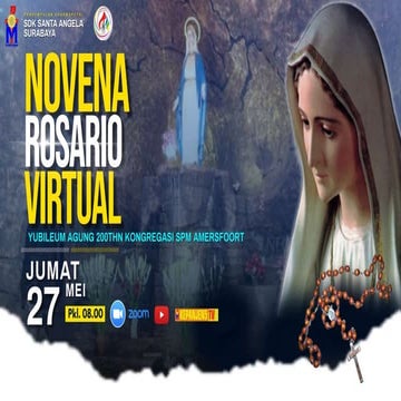DOA ROSARIO BERSAMA ANAK-ANAK SDK SANTA ANGELA SURABAYA | PPTX