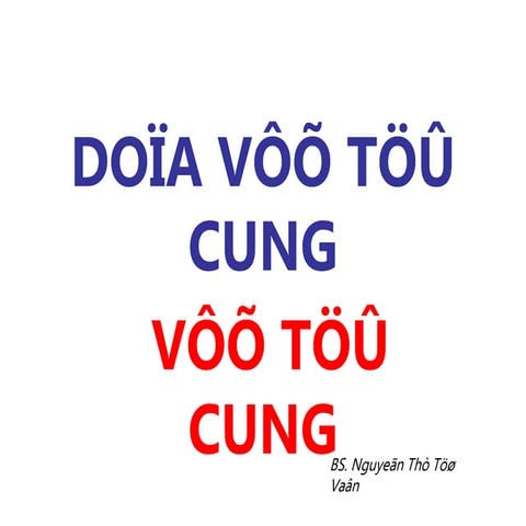 Dọa vỡ - Vỡ TC.ppt