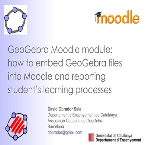 Geogebra Moodle Module How To Embed Geogebra Files Into Moodle And