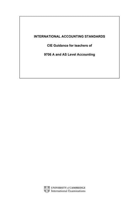 Accounting standard 6 Presentation | PPT
