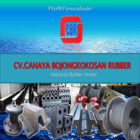 Brosur cv.cahaya bojongkokosan rubber. Peusahaan konstruksi dermaga dan kapal | PDF