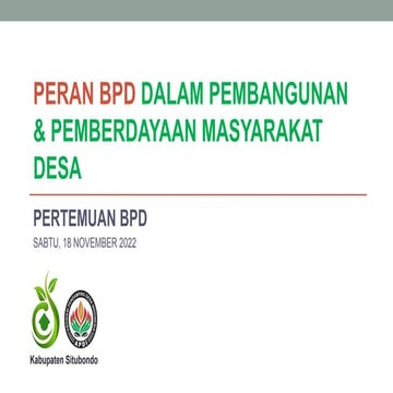 Peran BPD | PDF