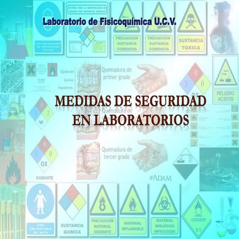 Medidas de seguridad en los laboratorios de química | PPTX