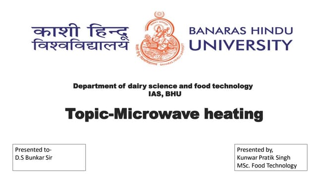 Microwave oven. | PPTX