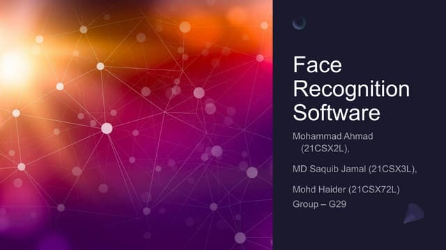 Smart Attendance System Software Using Python Pptx Computing Technology And Computing