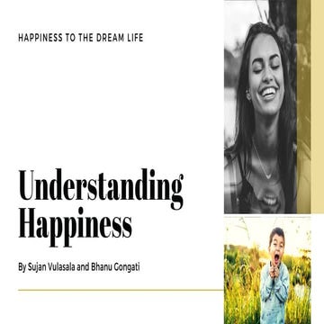 Understanding happiness | PPT