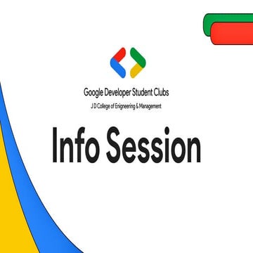 Info Session GDSC_JDCOEM | PDF