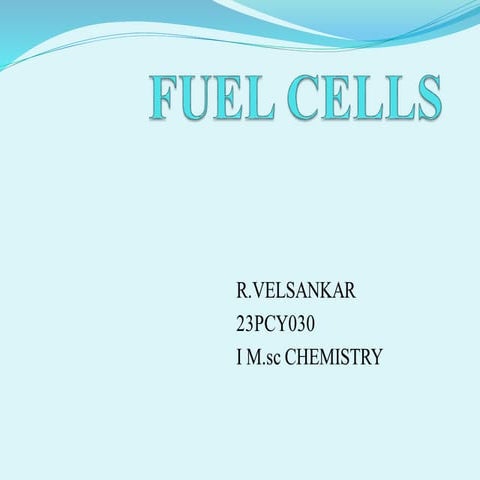 FUEL CELLS | PPT