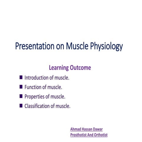 Presentation on Muscle very easy and short.pptx