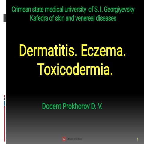 DOC-20240215-WA000 exema and dermatology | PPT