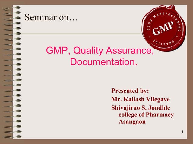Schedule t -gmp_(unit-5) | PPT
