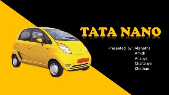 case study on tata nano | DOCX | Hatchback | Auto Body Styles
