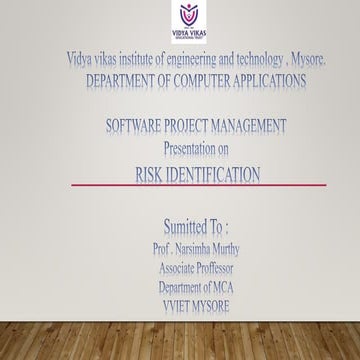 Presentation on software project management | PPT | Free Download
