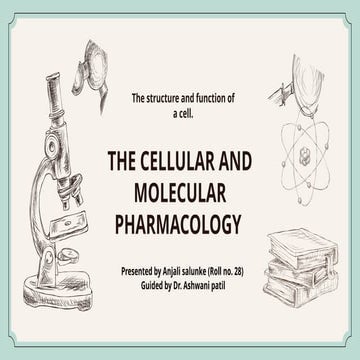 CELL ANATOMY AND PHYSIOLOGY SLIDESHARE | PPTX