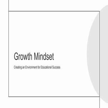 Growth mindset presentation | PPT