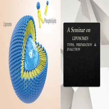 Liposome M.Pharmacy pharmaceutics (semester 2nd Molecular pharmaceutics ...