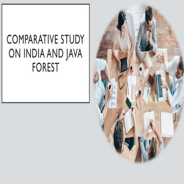 SST presentation India and Java forestyi | PPTX