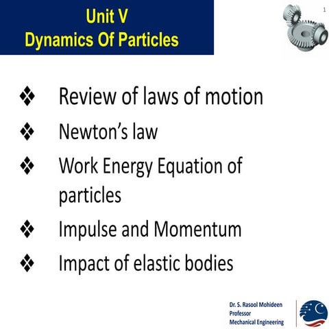 Dynamics of particles..................... | PDF
