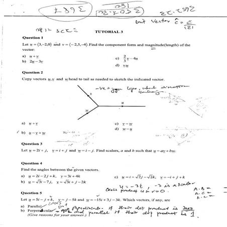 MATHEMATICS ENGINEERING PROBLEM AND SOLUTION SEMESTER 1 | PDF