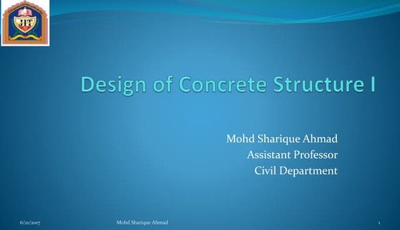 Design of rcc structures note | PDF | Civil Engineering Industry ...