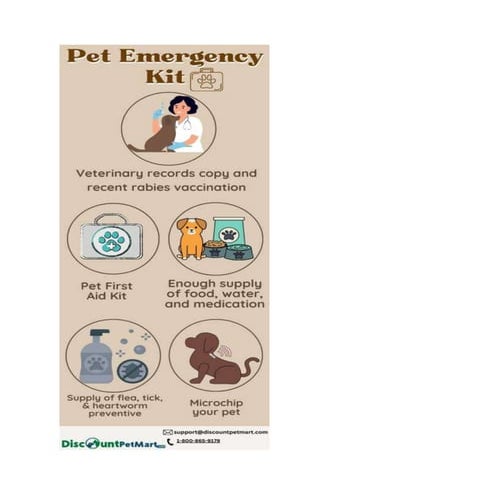 Things you need to Include in your Pet Emergency Kit | PDF | Free Download