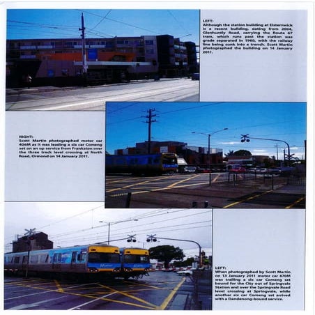 Melbourne level crossings TA April 2012 | PDF