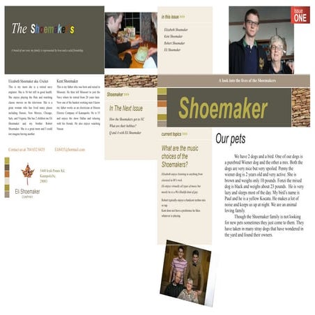 Shoemaker newsletter | DOCX