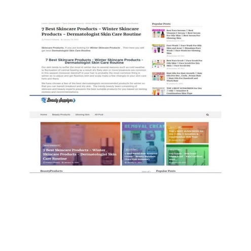 Beauty Products | DOCX