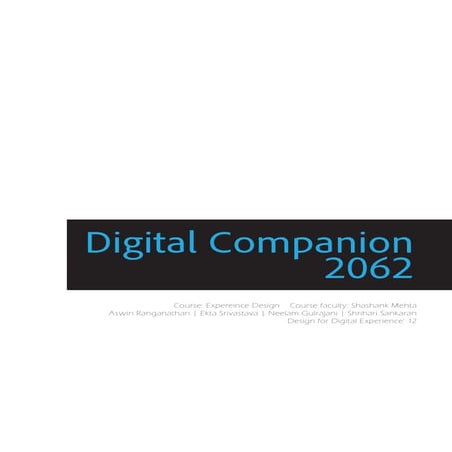 digital companion for 2062 | PDF | Technology & Computing