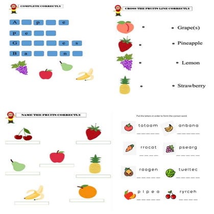 Materi Bahasa Inggris Fruits | DOCX