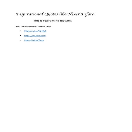 Inspirational Quotes | PDF