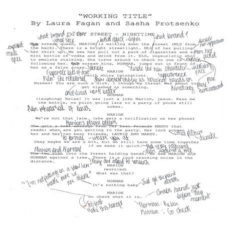 Script changes | PDF