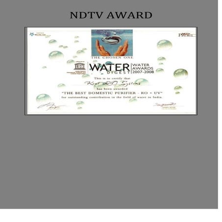 NDTV AWARD | DOCX