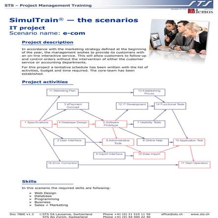 Scenarios of Simultrain : Doc 786 | PDF