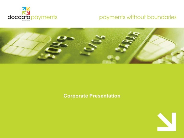Docdata Payments Presentation For Linkedin