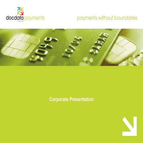 Docdata Payments Presentation For Linkedin | PPT