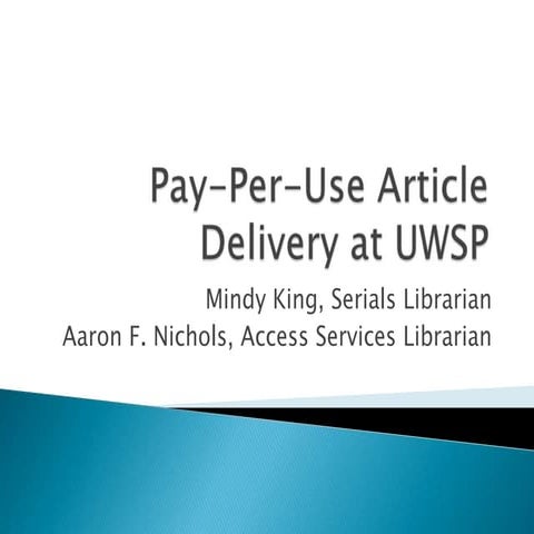 Pay-per-use | PPTX