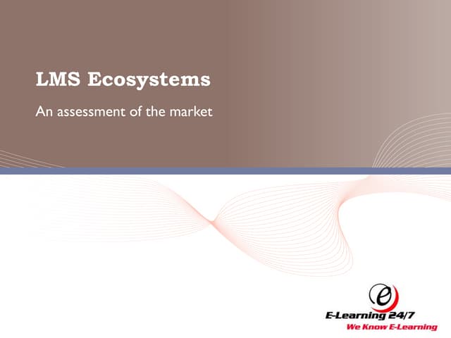Lms Ecosystems Pdf