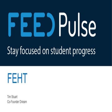Docententraining feedpulse FEHT | PPT