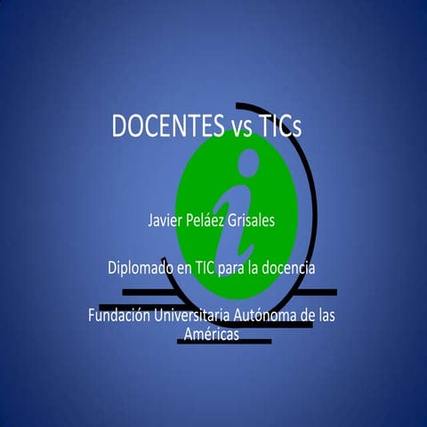 Percepción sobre el uso de las tics | PPTX
