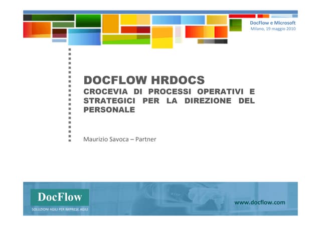 DOCFLOW PROFILE: collaborative applications