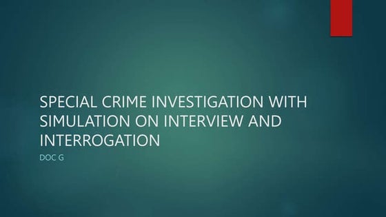 Arrest | PPTX | Crime & Harmful Acts to Individuals, Society & Human ...